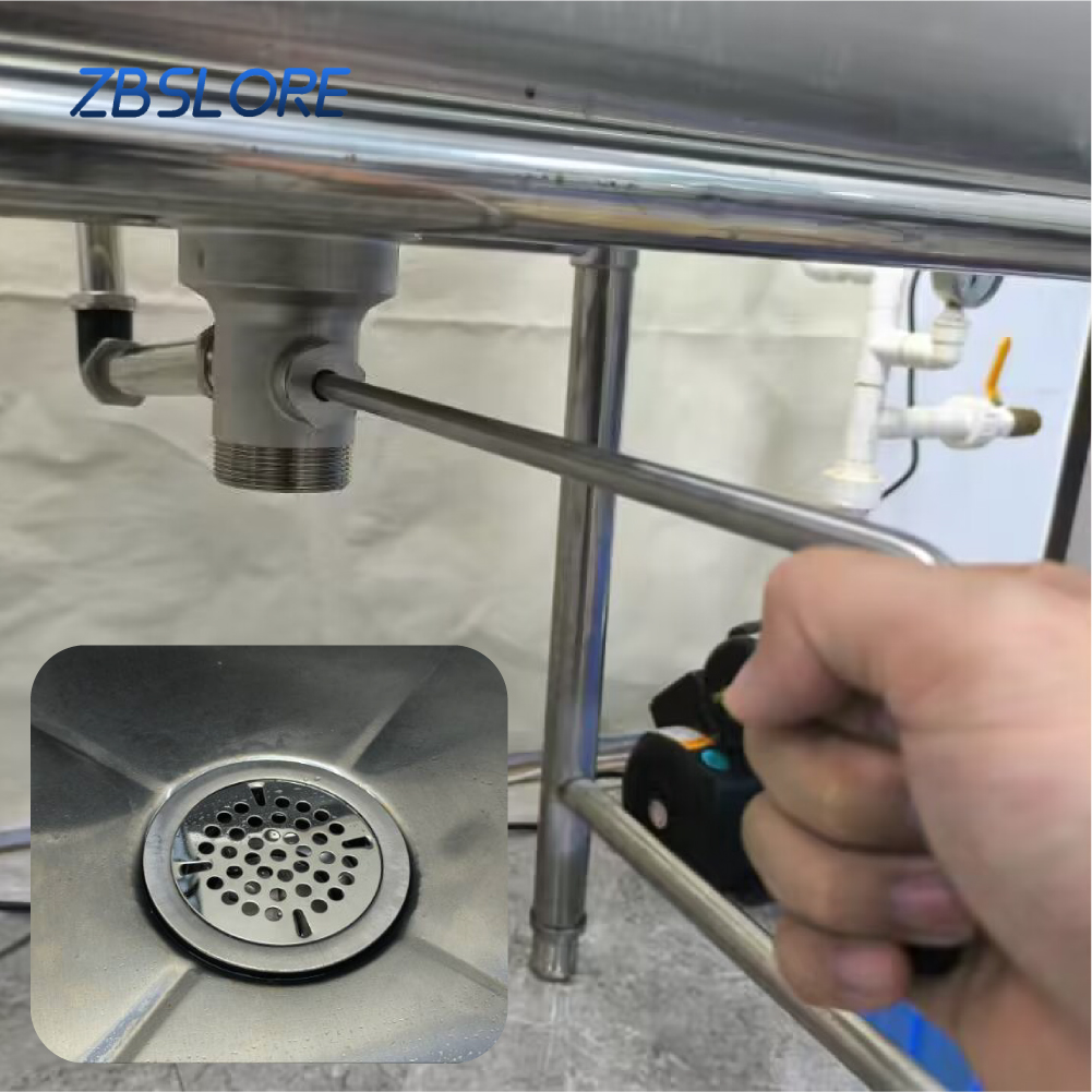 Twist Handle Waste Drain Valve With Overflow Kit - Zbslore