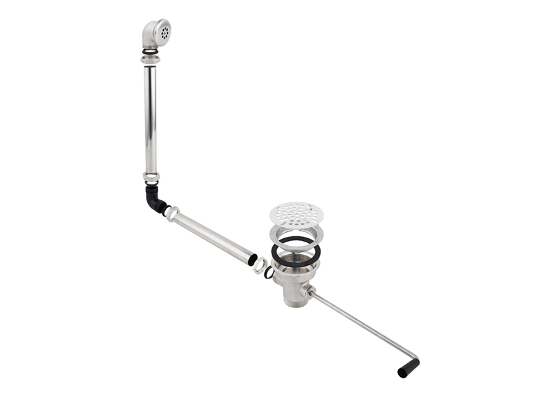 Twist Handle Waste Drain Valve With Overflow Kit - Zbslore