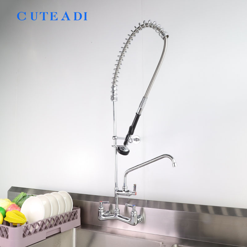 Advanced Durable Self-Closing Wall-Mounted Pre-wash Faucets - Zbslore