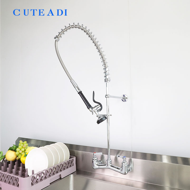 Sanitary Heavy-duty Commercial Pre-rinse Unit with Spray Arm - Zbslore